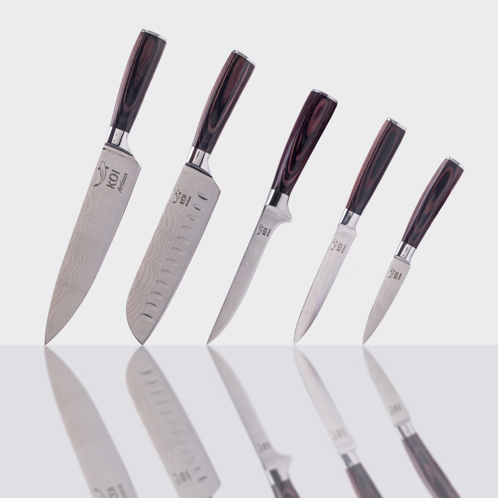 KOI ARTISAN – EVERYDAY 5 PIECE KNIFE SET – KOI ARTISAN